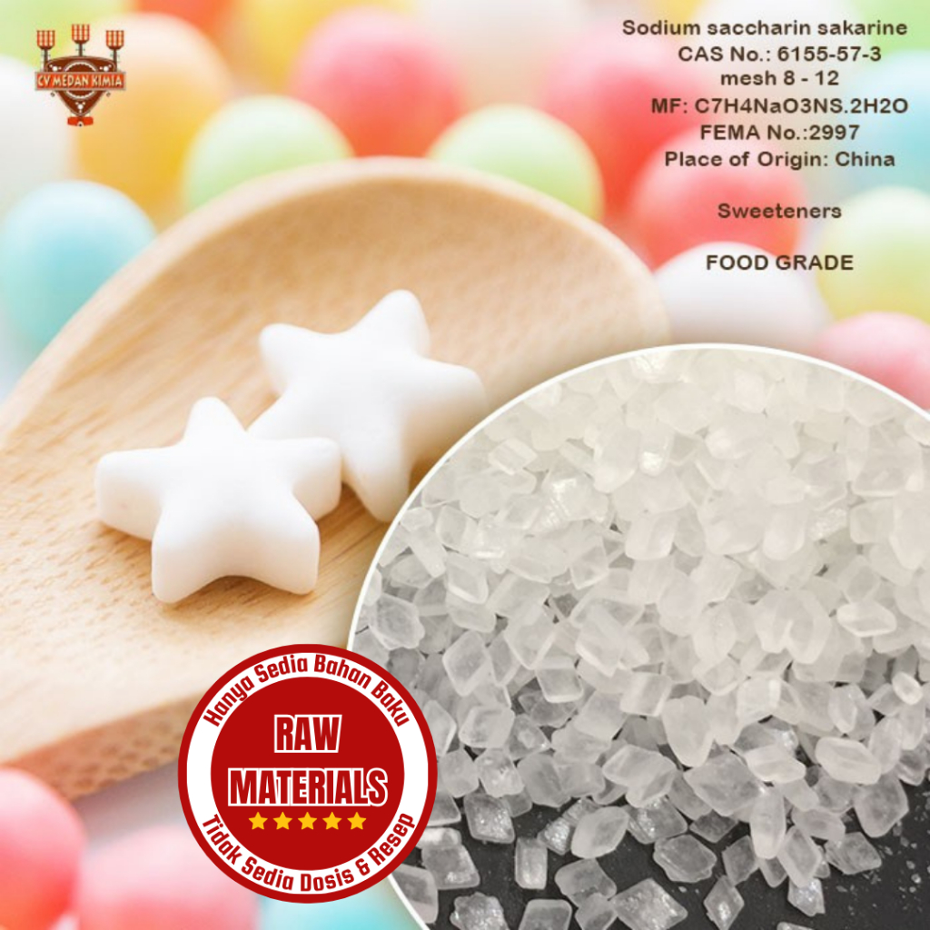 Jual Sacharine Sakarin Pemanis Makanan Pengganti Gula 500g | Shopee ...