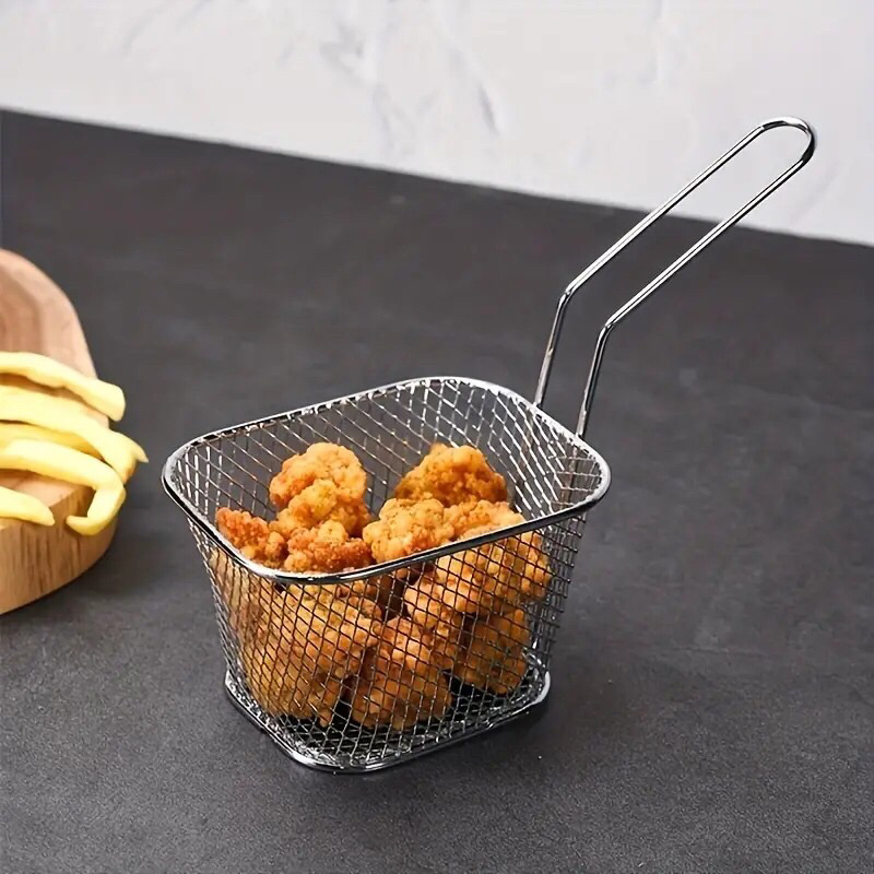 Jual Keranjang Holder saringan masak mini kentang goreng | Shopee Indonesia