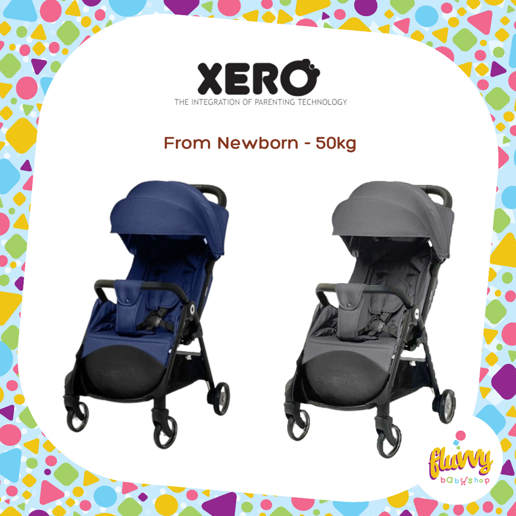 Jual XERO Black Cat Edition Auto Fold Cabin Size Stroller (New Colour ...
