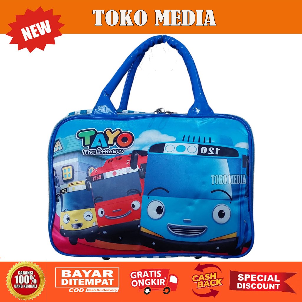 Jual Tas Travel Bag Koper Anak uk. MINI (Selempang + Tenteng) Gambar ...