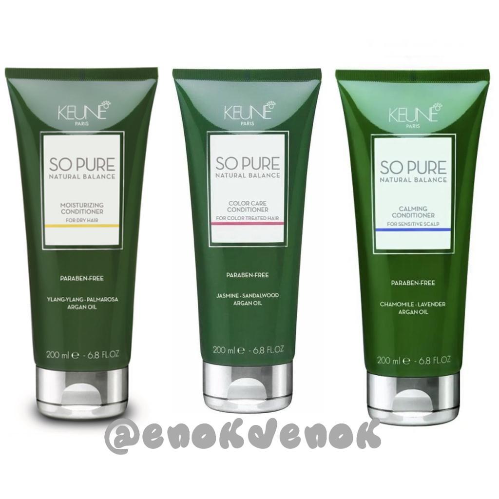 Jual KEUNE SO PURE CONDITIONER MOISTURIZING / CALMING / COLOR CARE ...