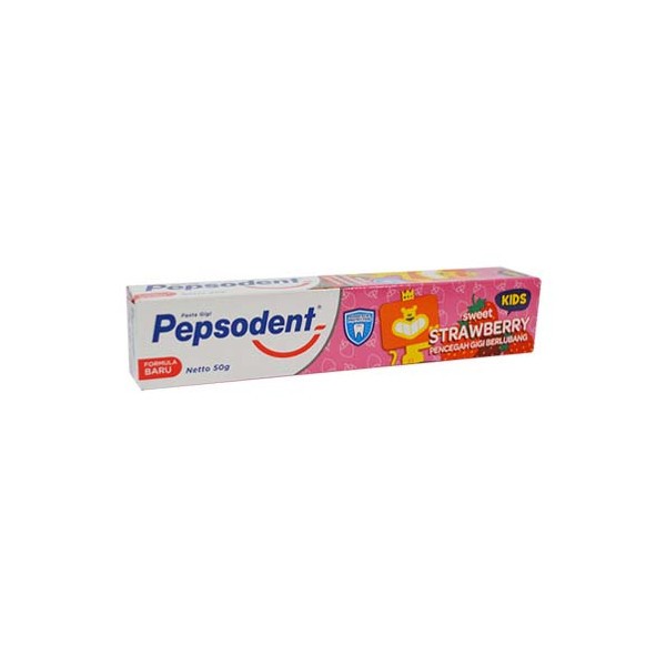 Jual PEPSODENT ANAK SWEET STRAWBERRY PASTA GIGI 45 G | Shopee Indonesia