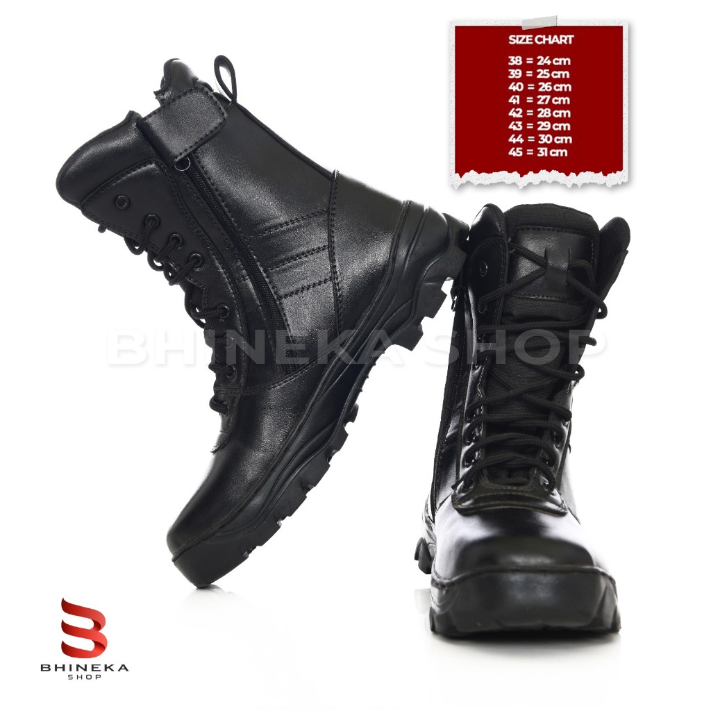 Jual Sepatu PDL Security Satpam Sepatu PDL Polri Tni Pol pp | Shopee ...
