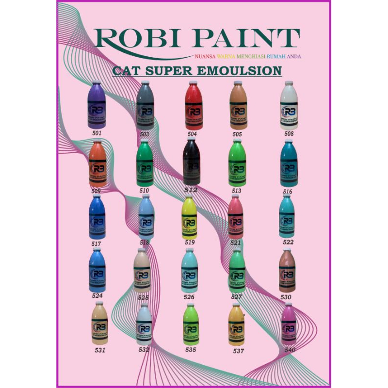 Jual cat tembok kiloan berat bersih 1kg kemasan botol murah dan ...