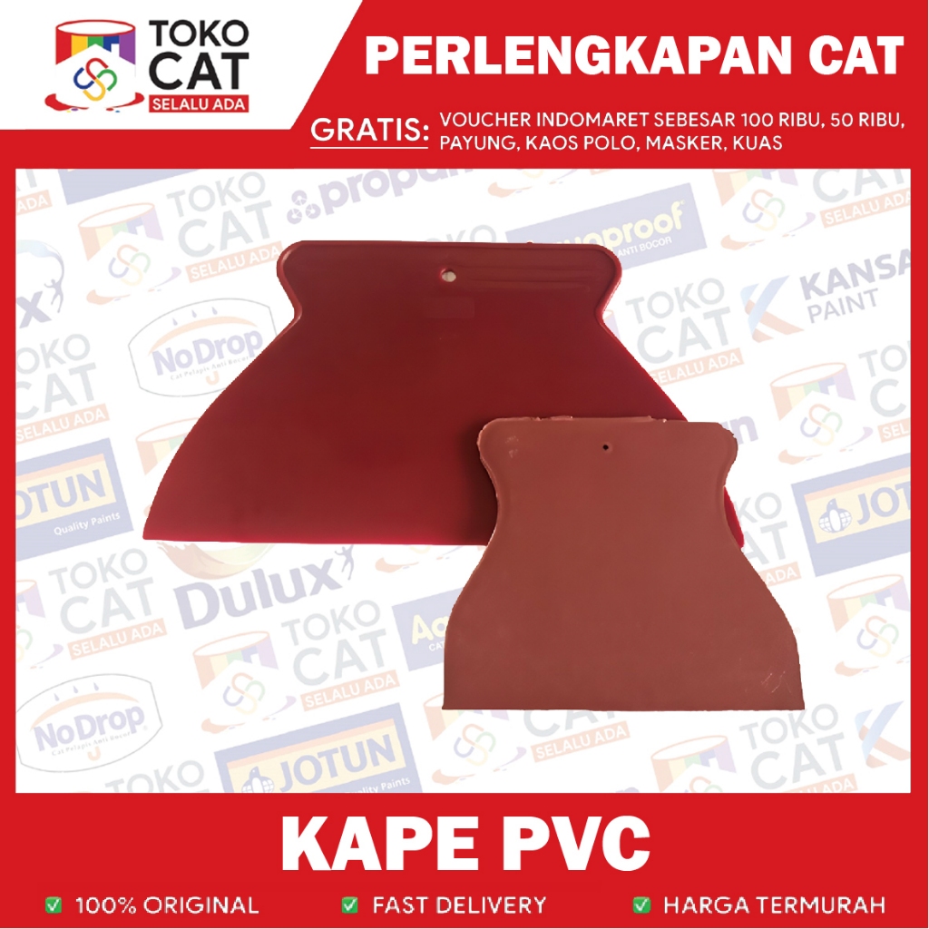Jual Kape PVC plastik | Skrap Scrap Sekrap Scraper 7" | Ukuran BESAR ...