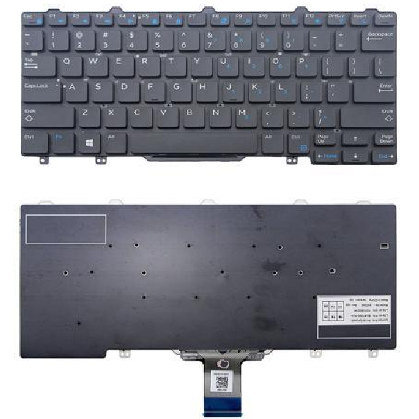 Jual Keyboard Dell Latitude E7250 12 5000 E5250 12 7000 E7270 Series ...