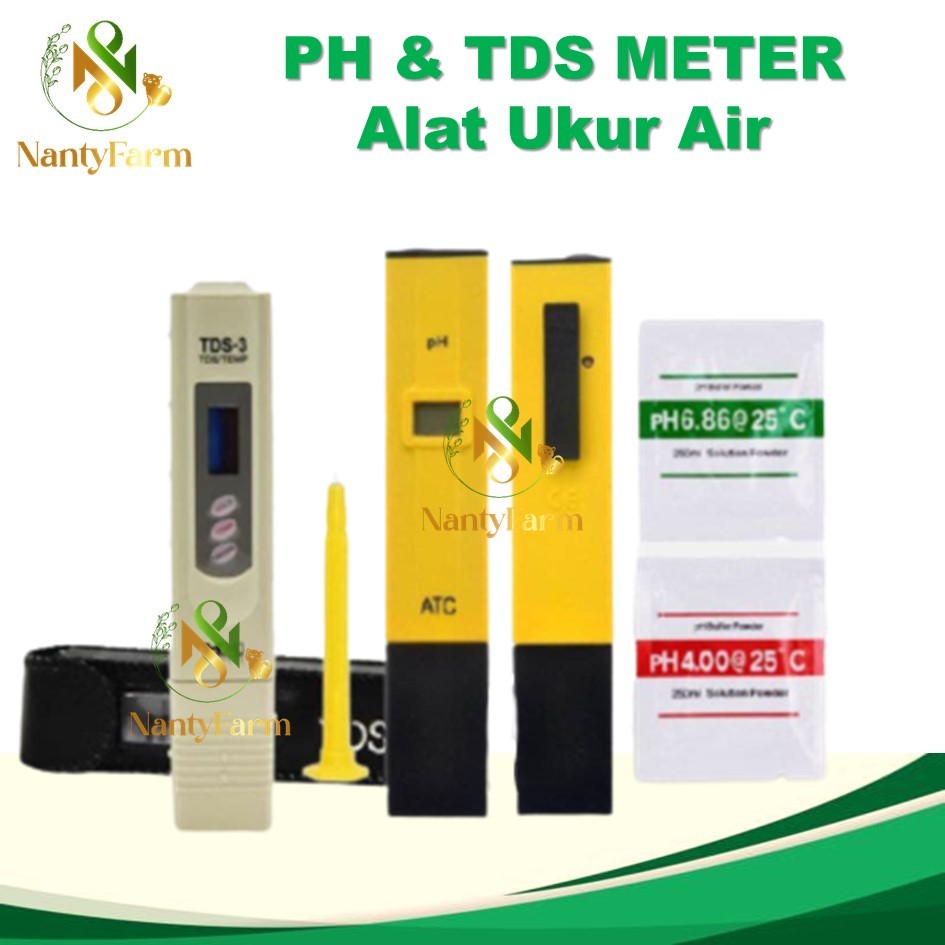 Jual TDS Meter Digital PH Meter Alat Ukur Nutrisi PPM Air dan Alat Ukur Keasaman Hidroponik ...