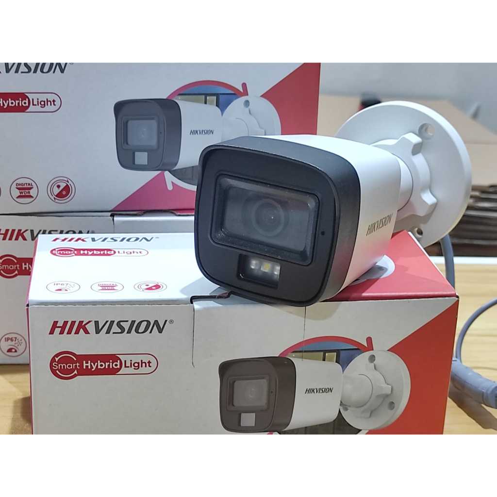 Jual Kamera Outdoor Hikvision 2MP DS-2CE16DOT-EXLPF Smart Hybrid Light Colorvu Original | Shopee ...