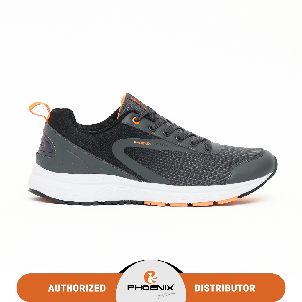 Jual Phoenix Jiro Sepatu Running Pria - D.Grey | Shopee Indonesia