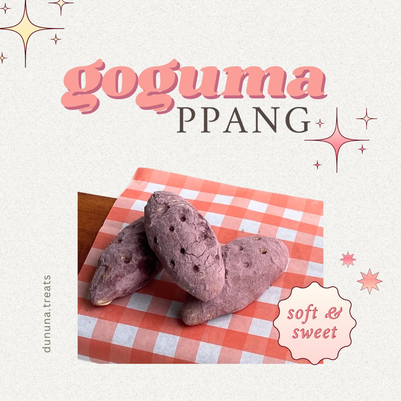 Jual goguma ppang/ goguma bread/ korean potato bread/ roti ubi korea ...