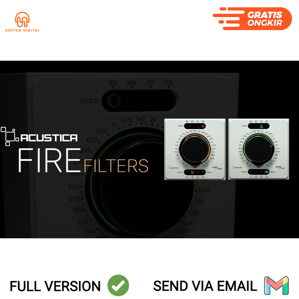 Jual Acustica Audio - Fire Filters VST Plugin can be processed using ...