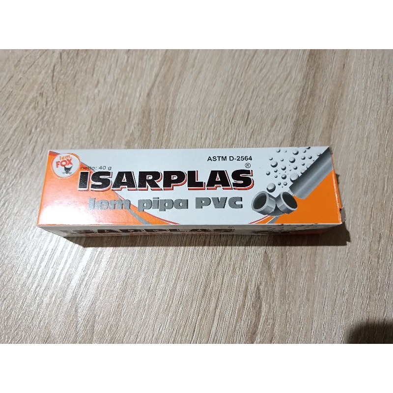 Jual Lem pipa PVC Isarplas 40gram / Lem fox fitting pvc 40g | Shopee Indonesia