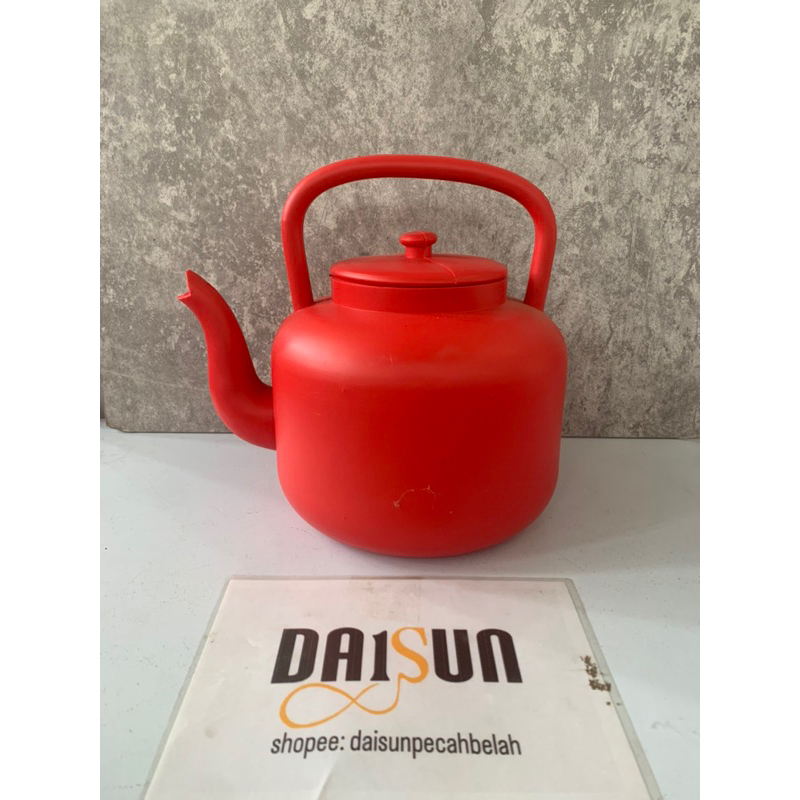 Jual TEKO AIR TEKO PLASTIK BESAR XL MERAH DSE0040 | Shopee Indonesia