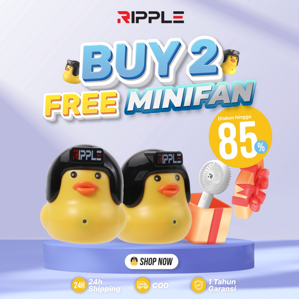 Jual (Flash Sale) Ripple Bebek Pintar R1 USB Smart AI Remote TV AC ...