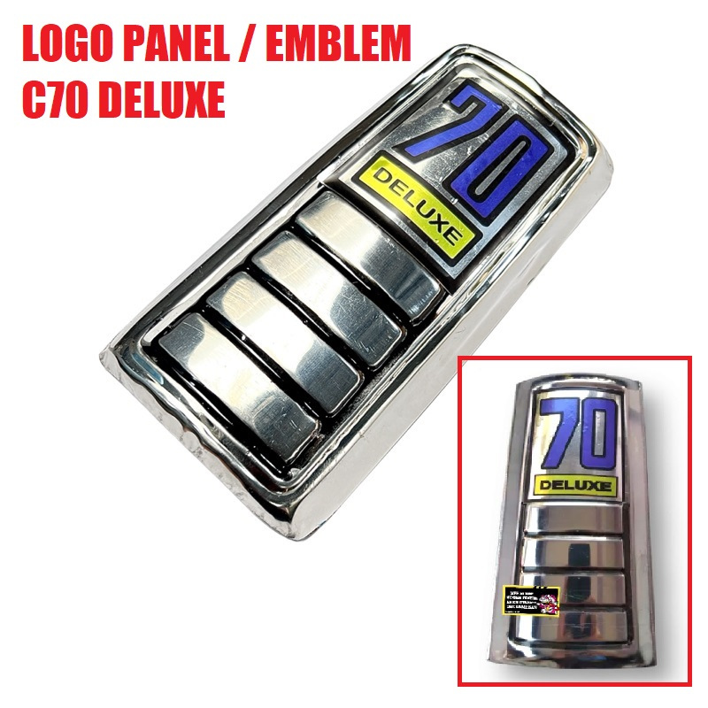 Jual Emblem Logo Panel C70 Depan Dasi Honda C 70 Deluxe | Shopee Indonesia
