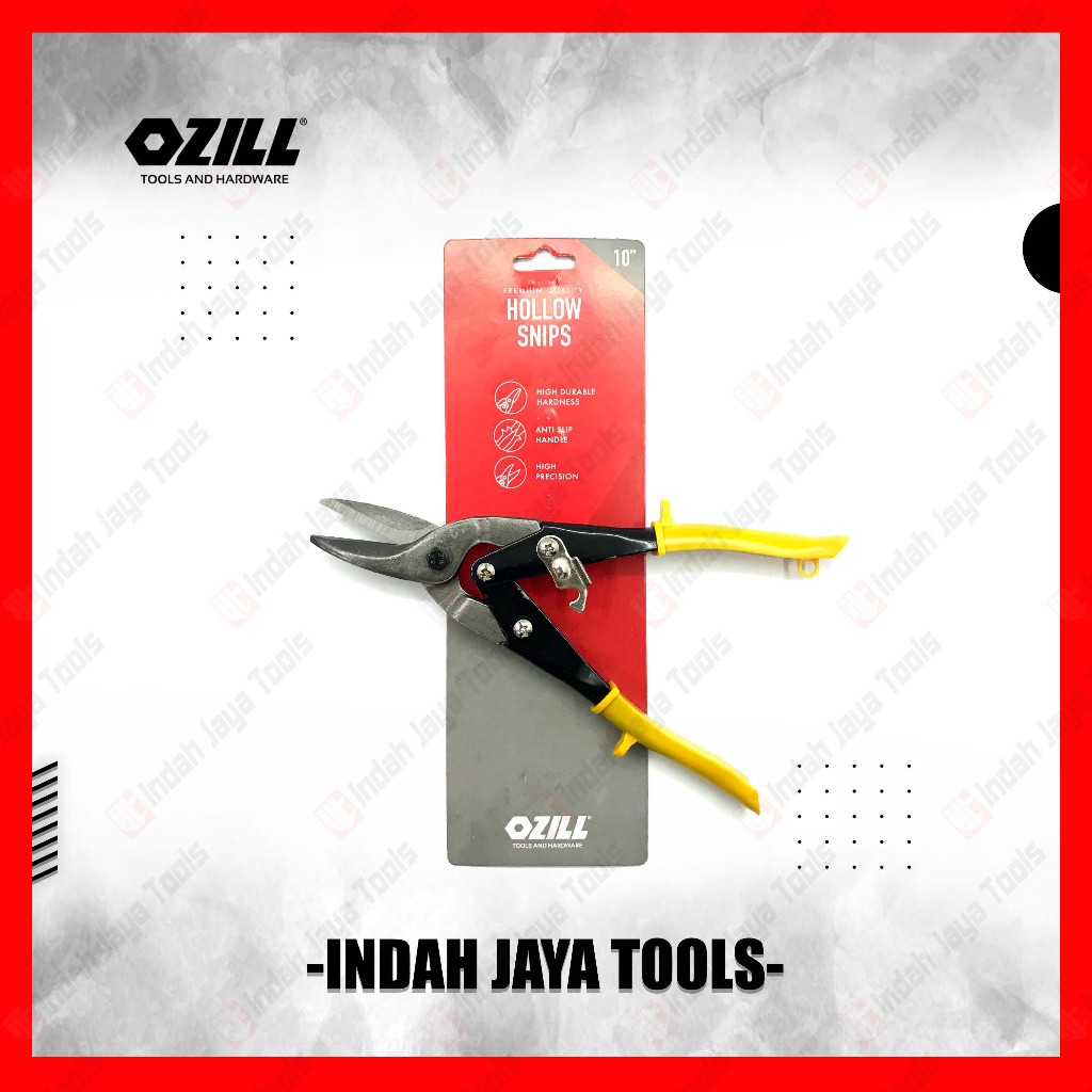 Jual OZILL Aviation Snip 10 Inch - Gunting Baja Ringan Lurus Hollow ...