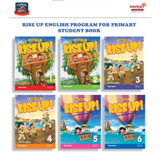 Jual Rise Up! English Program for Primary | Buku Pelajaran Bahasa Inggris Jenjang Sekolah Dasar ...