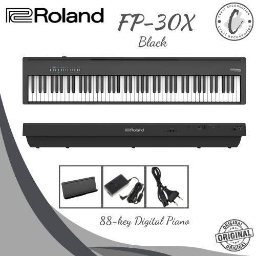 Jual Roland FP30X 88-Keys Portable Digital Piano Elektrik Original FP ...