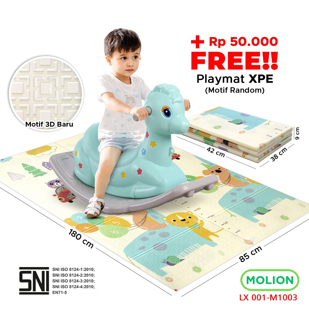 Jual Mainan SNI Jungkat Jungkit Kuda Kudaan Mainan Anak Jungkat Jungkit ...