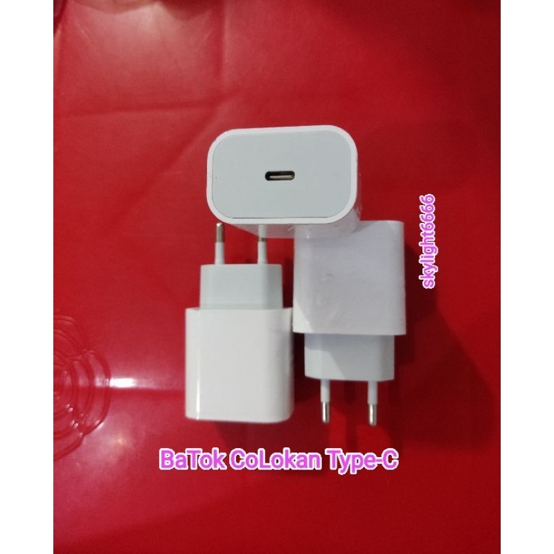 Jual Batok CoLokan Type-C 20W Returan (A+) | Shopee Indonesia