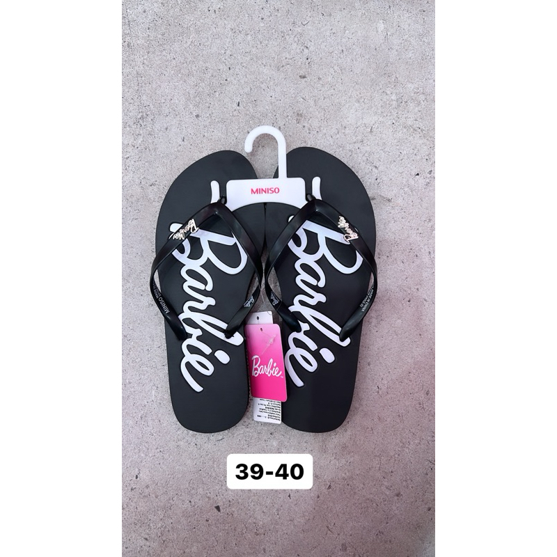 Jual sendal imut Miniso x Barbie | Slipper Barbie | Crosss Barbie ...