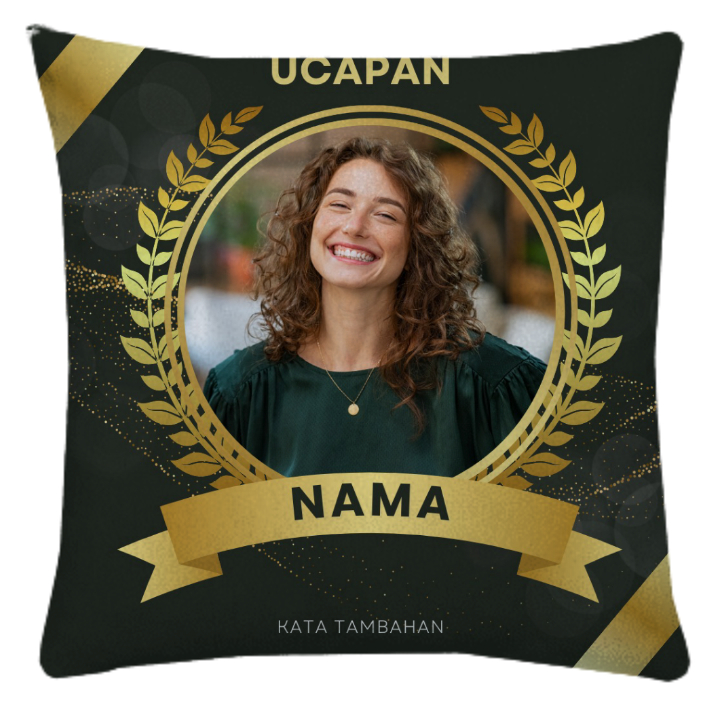 Jual CUSTOM BANTAL FOTO 1sisi 40x40 30x30 WISUDA,BANTAL KADO PERNIKAHAN ...