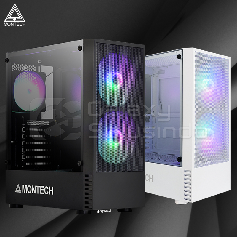 Jual Montech X2 MESH ATX Tempered Glass Gaming Case | Shopee Indonesia