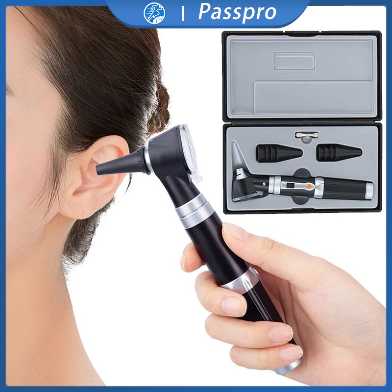 Jual Alat Pemeriksa Telinga Ear Otoskop Escope Otoscope Dengan Lampu ...