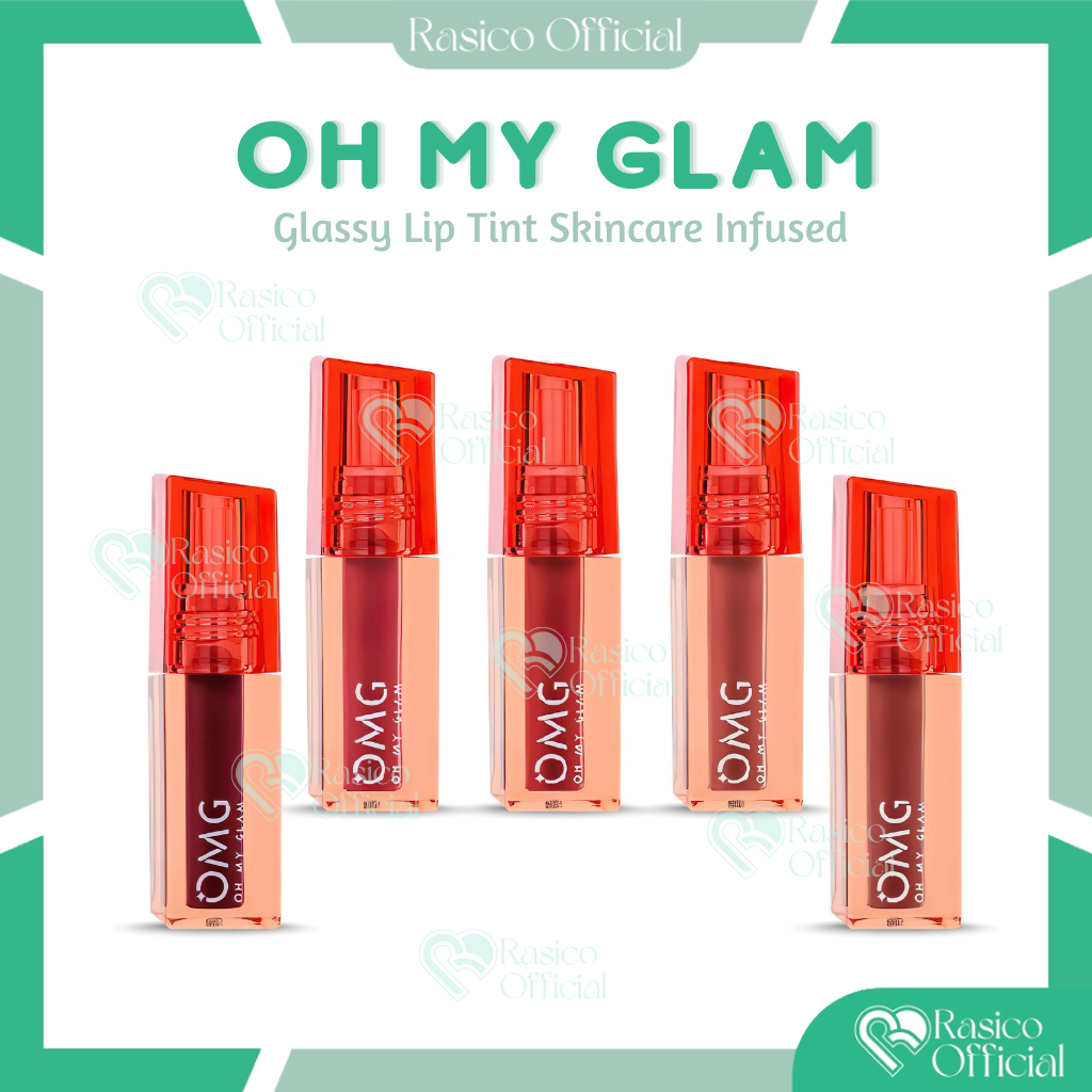Jual ♡ Rasico Official ♡ OMG OH MY GLAM Glassy Lip Tint 2g - Lip Tint ...