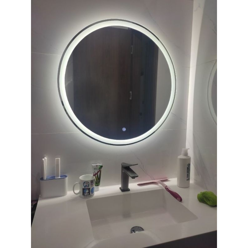 Jual Cermin Layar Sentuh Dinding Kamar Mandi Wastafel Aesthetic ...