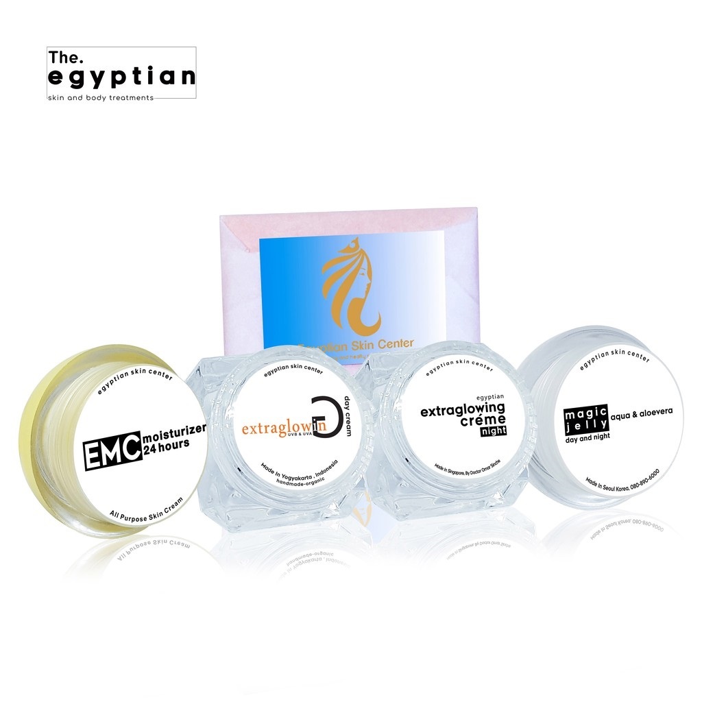 Jual The EGYPTIAN STARTER KIT TRIAL TRAVEL EXTRAGLOWING BEAUTY MAGIC ...