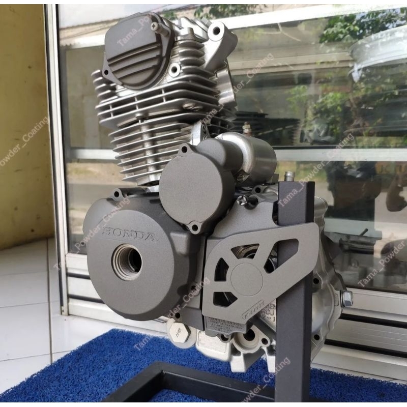 Jual Cat Powder Coating Abu tekstur pasir (tua) | Shopee Indonesia