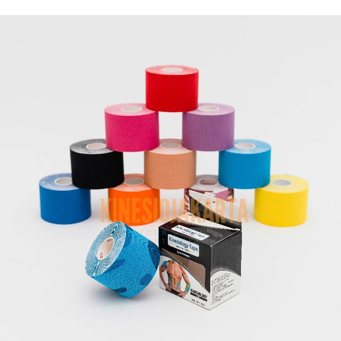 Jual COD Kinesio Tape / Tapping / Kinesiology Tapping 5cm x 5m Sport Tape | Shopee Indonesia