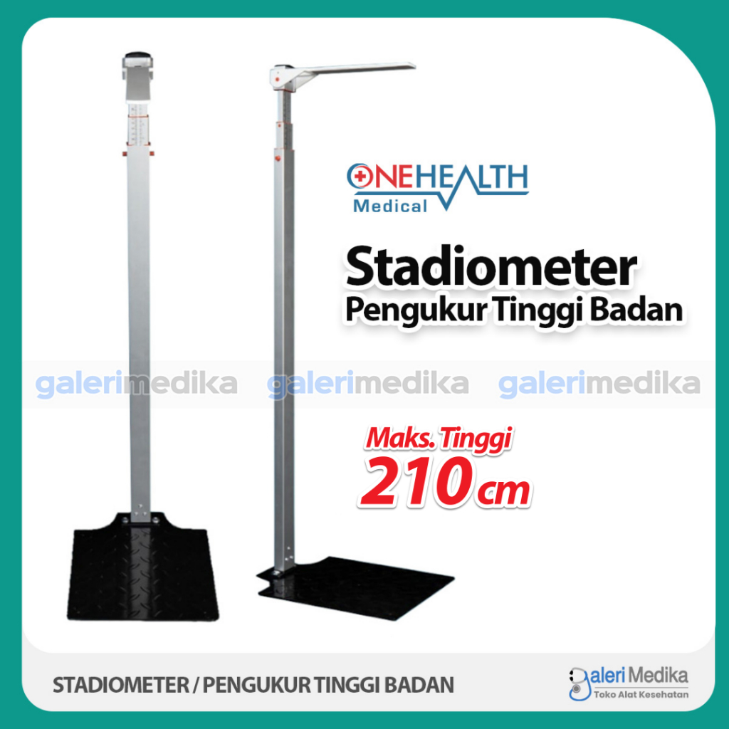 Jual Stadiometer Alat Ukur Tinggi Badan OneHealth Untuk Pemeriksaan ...