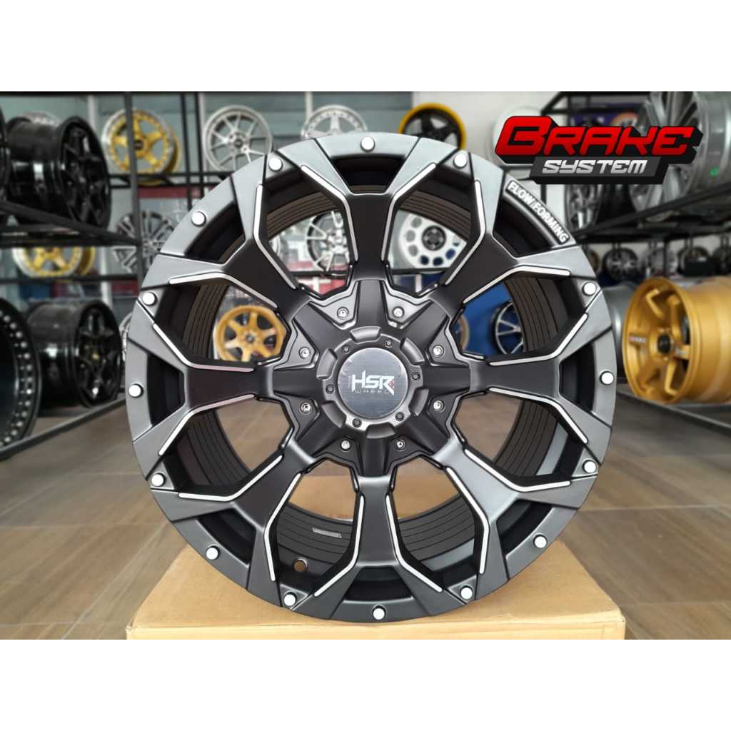 Jual VELG OFFROAD HSR GOKU R17 PCD 6X139,7 COCOK MOBIL PAJERO, FORTUNER, TRITON, HILUX DLL ...
