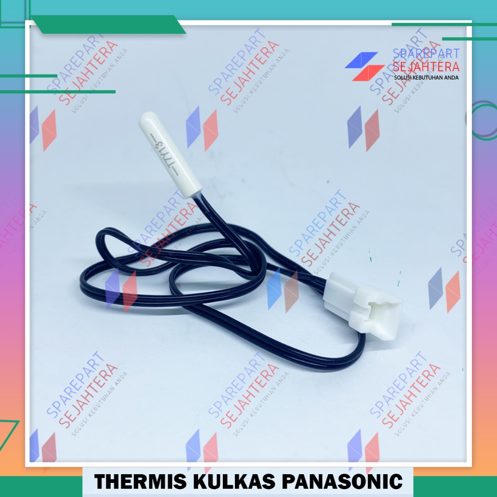 Jual THERMIS SENSOR SUHU KULKAS PANASONIC 2 PINTU TERMIS THERMISTOR ...