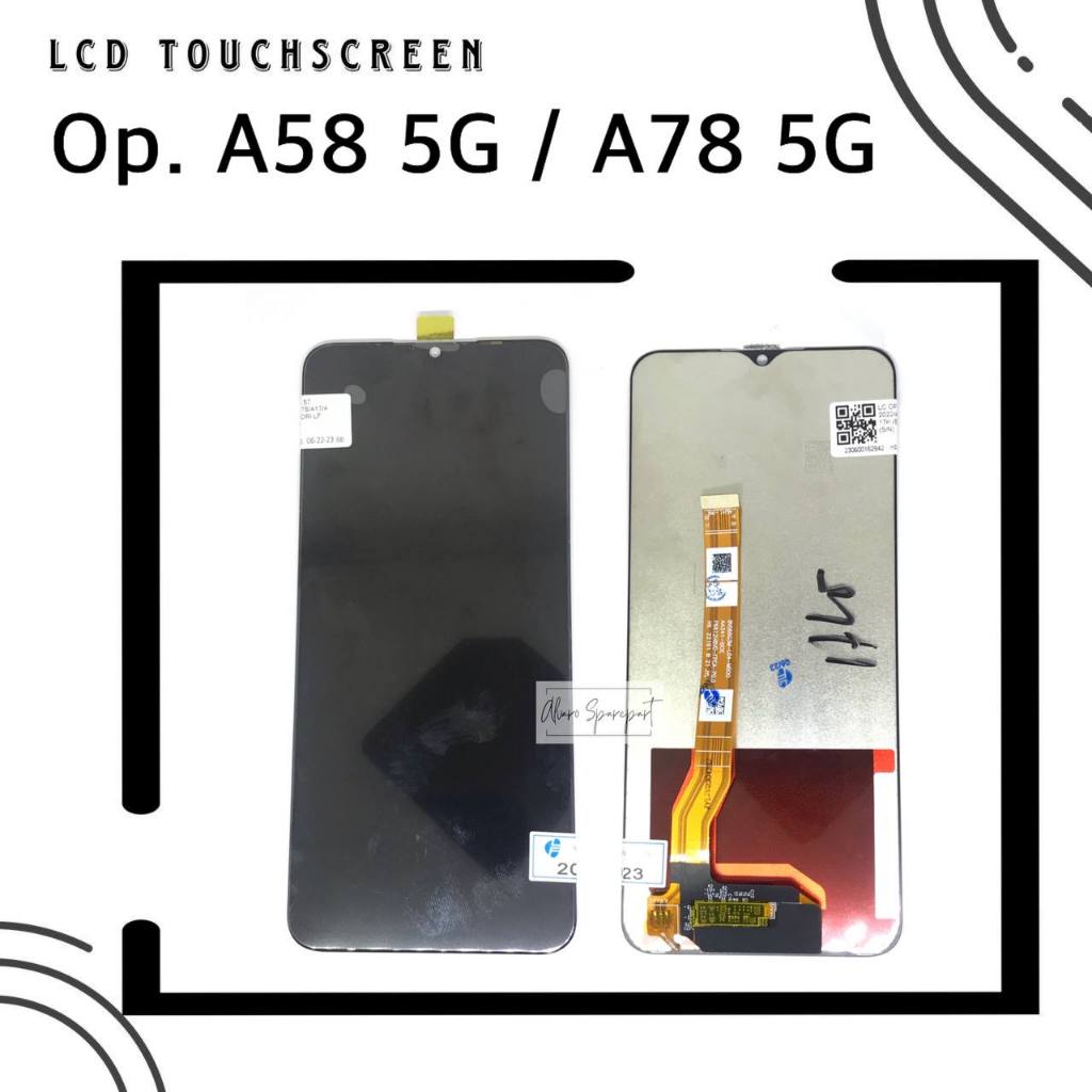 Jual LCD TOUCHSCREEN OPPO A58 5G / A78 5G CPH2483 CPH2495 FULLSET ...