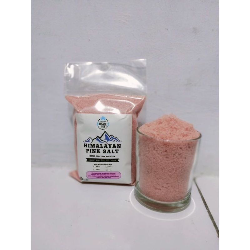 Jual Garam Himalayan Pink Salt Himsalt 500 Gram | Shopee Indonesia