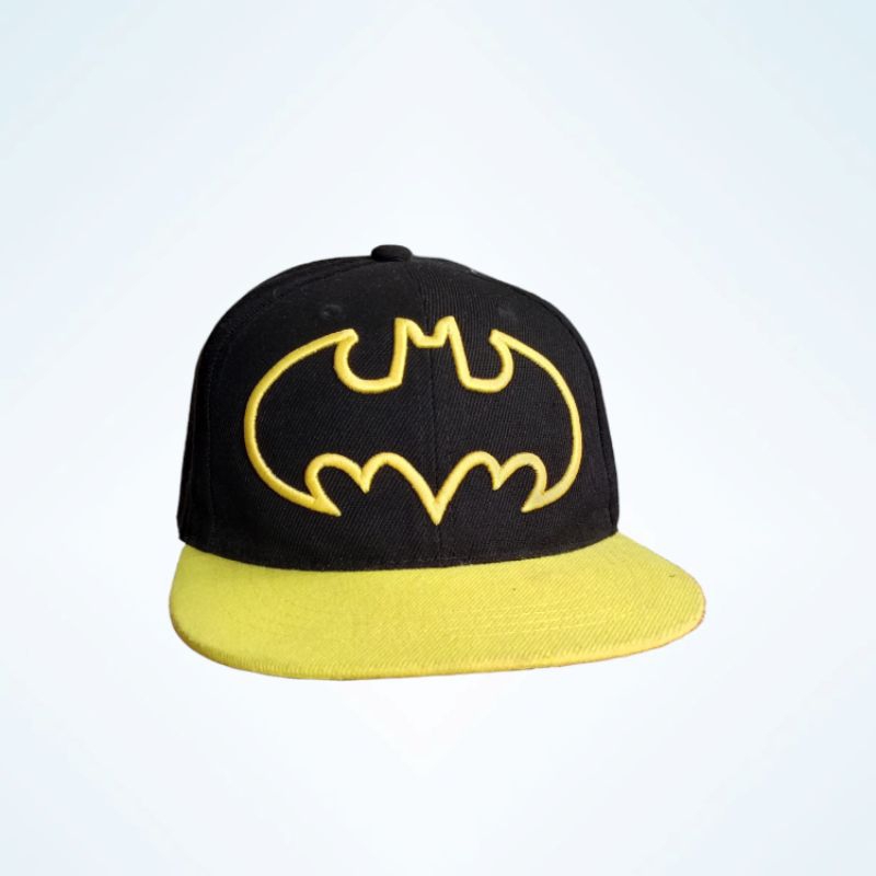 Jual TOPI SNAPBACK BATMAN BIG LOGO BY SIXFLAGS | Shopee Indonesia