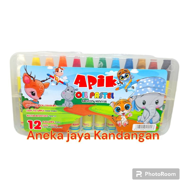 Jual Crayon apik 12 warna | Shopee Indonesia
