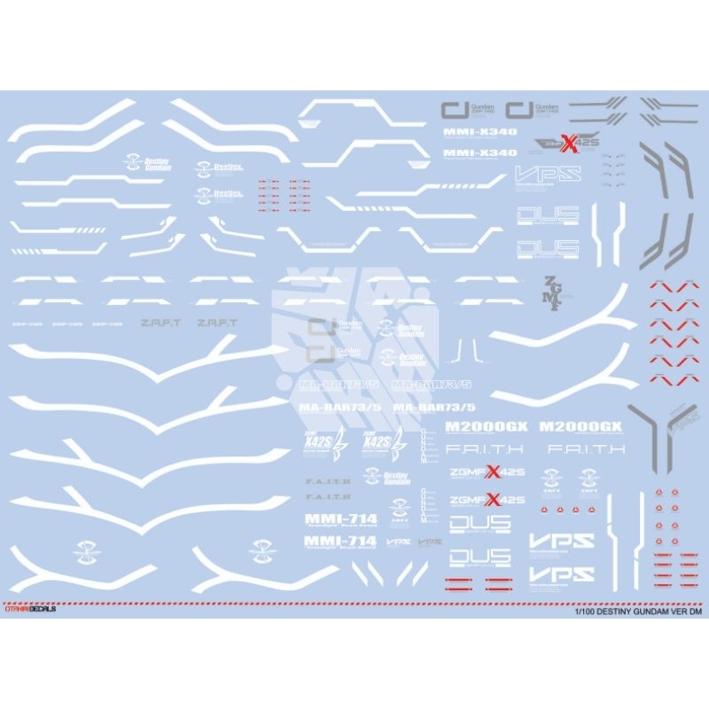 Jual DESTINY VER DM DECAL PRE CUT | Shopee Indonesia