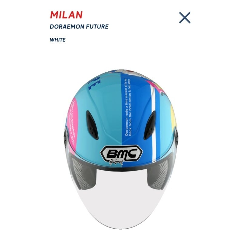 Jual Helm BMC Milan Doraemon Future | Shopee Indonesia