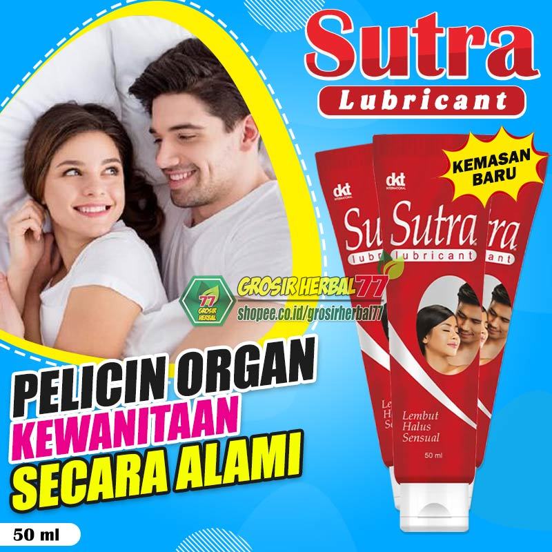 Jual SUTRA LUBRICANT 50 ml KEMASAN BARU | Shopee Indonesia
