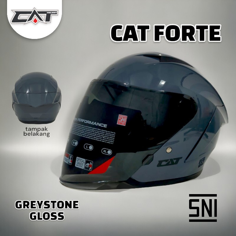Jual Helm CAT Forte Spoiler Khairoz Ultron Free Packing Kardus | Shopee ...