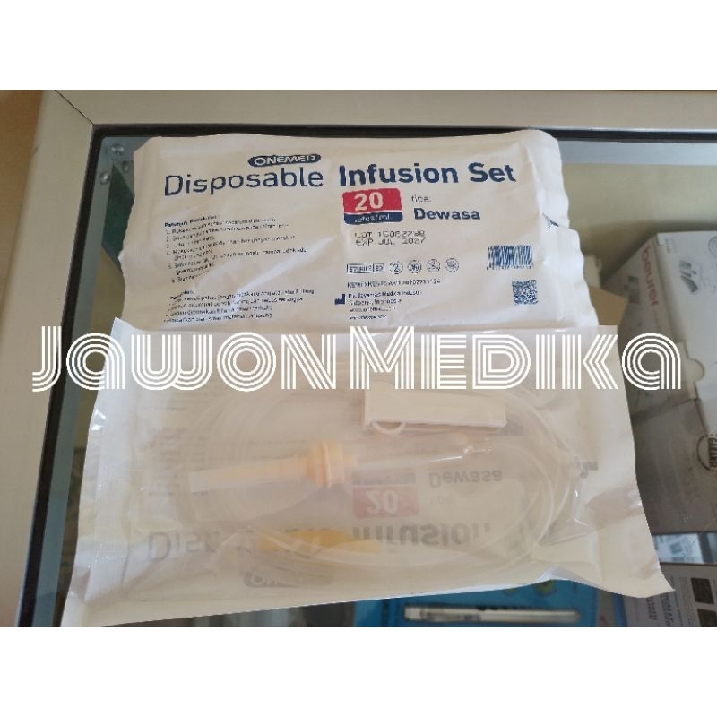 Jual Infusion set Onemed/Selang infus dewasa Onemed | Shopee Indonesia