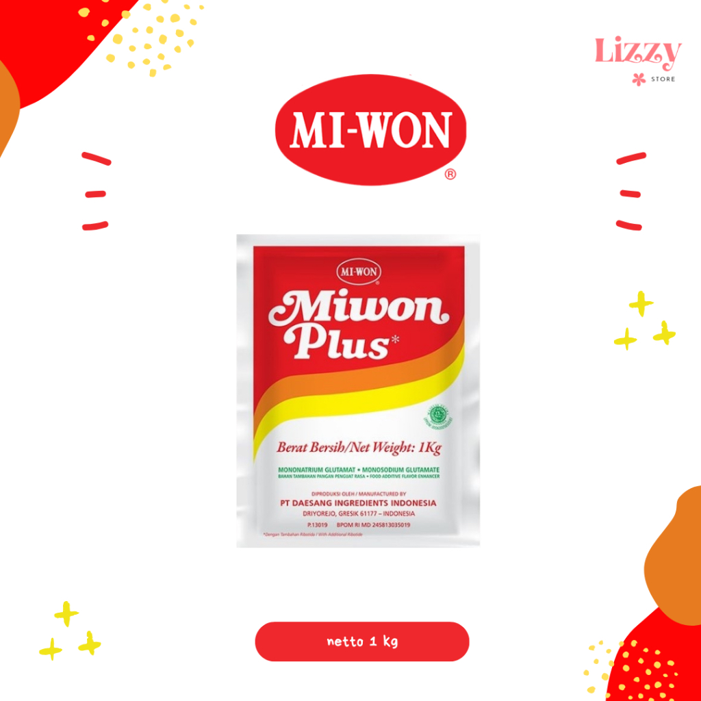 Jual Miwon Plus Penguat Penyedap Rasa Kemasan 1kg | Shopee Indonesia