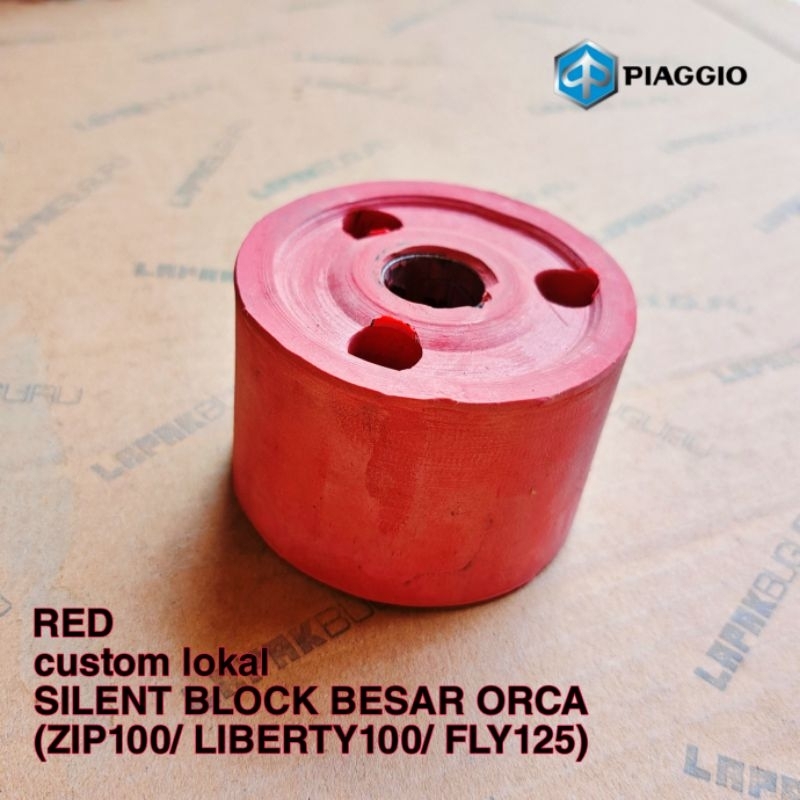 Jual PIAGGIO ZIP LIBERTY 100CC SILENT BLOCK BESAR ORCA CUSTOM LOKAL ...