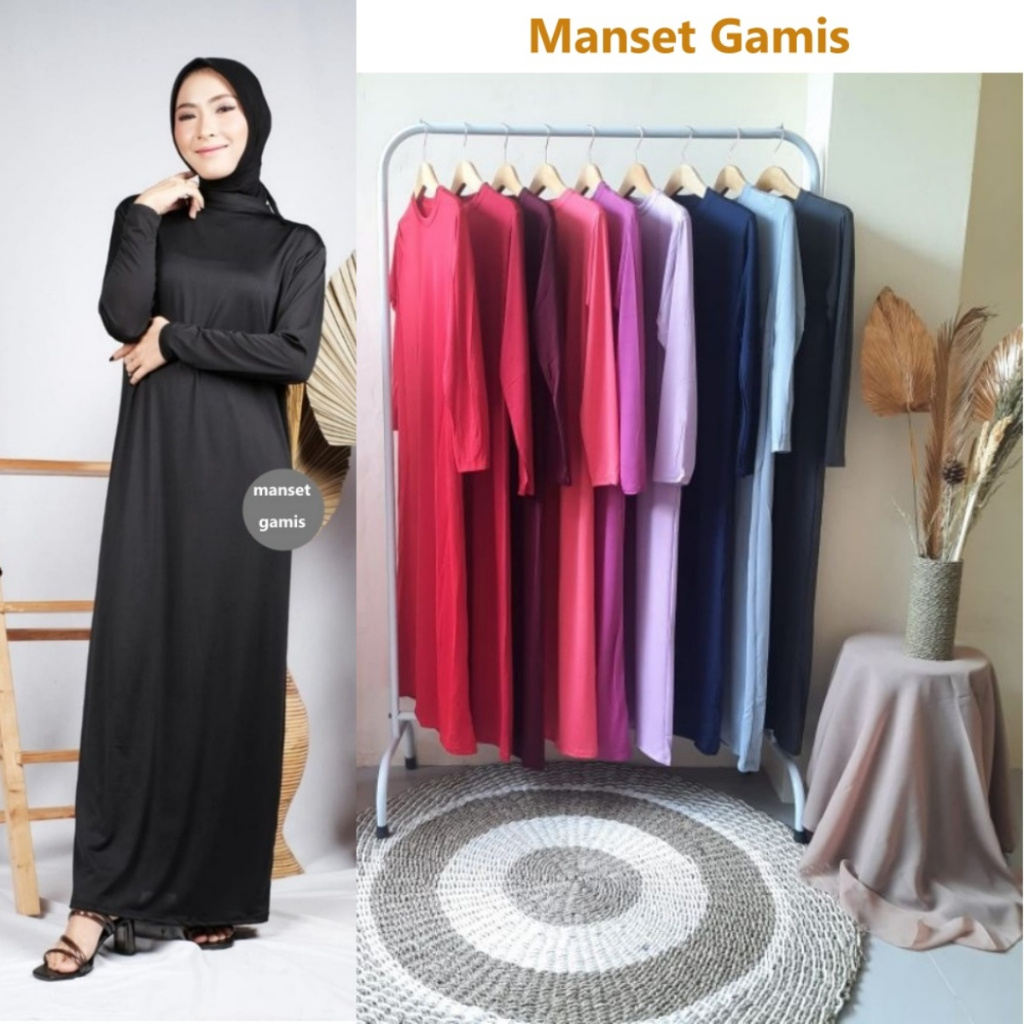 Jual AliMaMa - MANSET GAMIS - Dalaman Wanita Inner Lengan Panjang ...