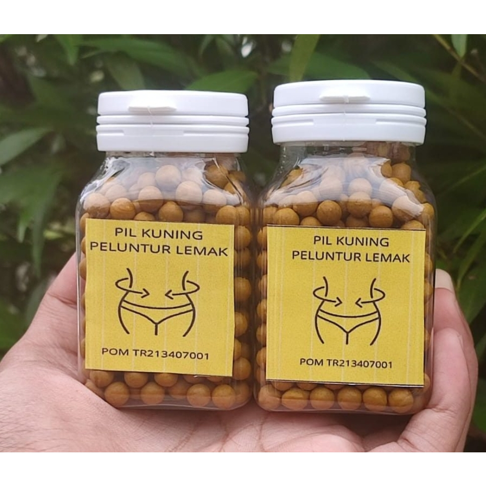 Jual Pelangsing Obat Diet Ampuh Pil Kuning Peluntur Lemak Susut Perut ...