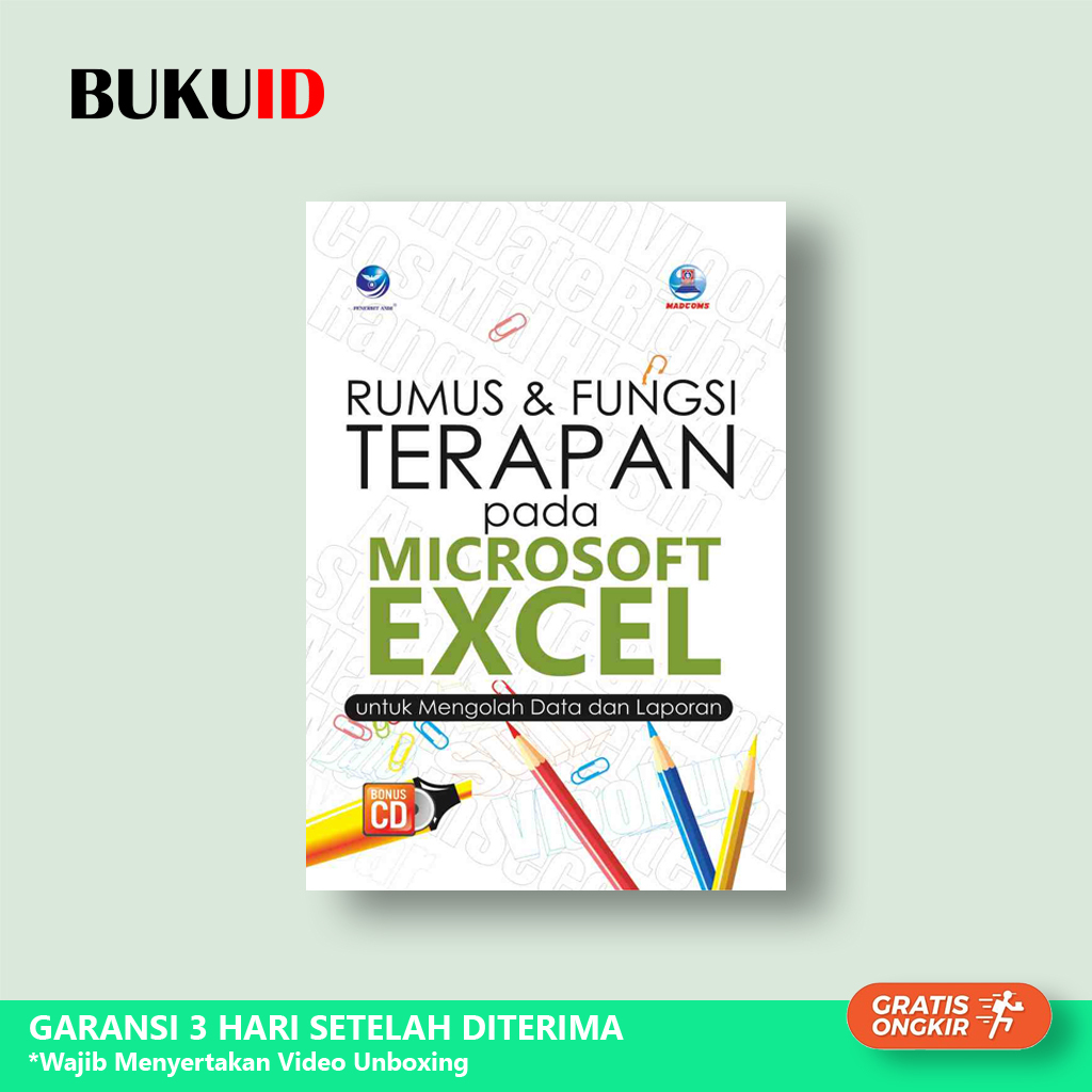 Jual Buku Rumus dan Fungsi Terapan pada Microsoft Excel untuk Mengolah ... Jual Buku Rumus dan Fungsi Terapan pada Microsoft Excel untuk Mengolah ...